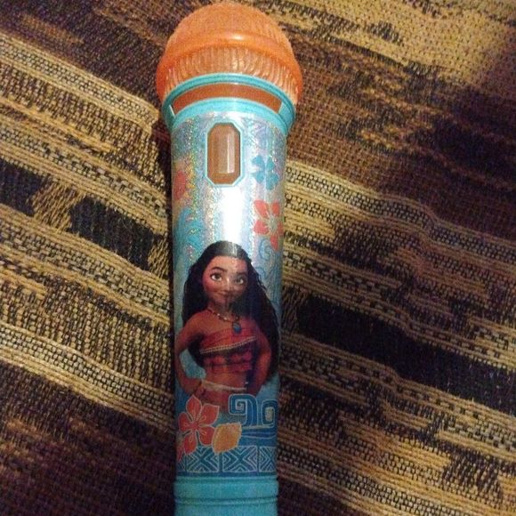 Disney | Toys | Disney Moanasing Along Microphone Toy For Kids | Poshmark